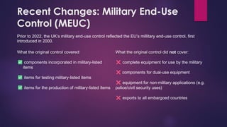 ECJU Emerging Technologies Export Controls 18 November 2024 | PPTX