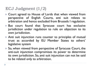 ECJ west tankers case | PPT