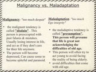 Ego Integrity Vs Despair | PPT