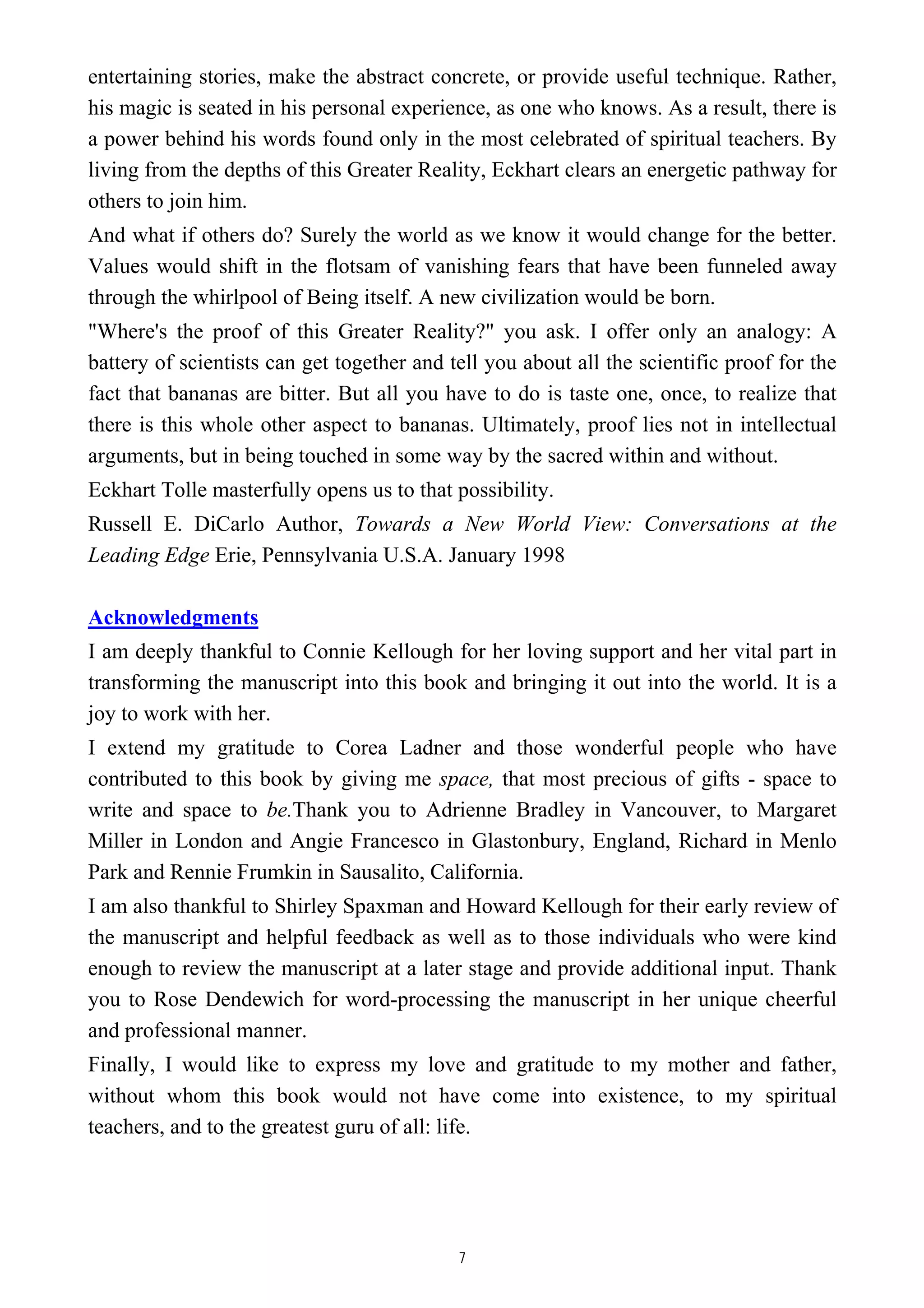 Eckhart tolle the power of now | PDF