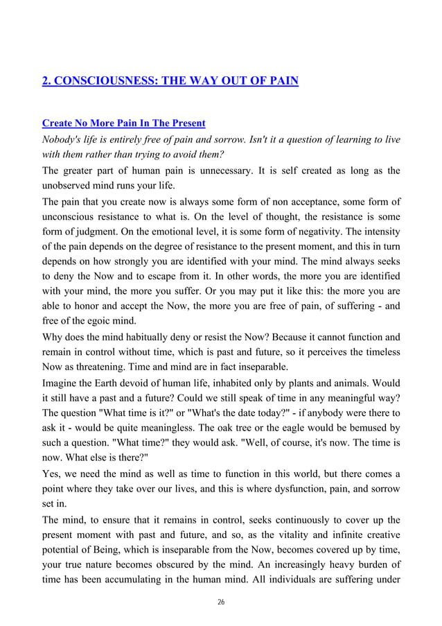 Eckhart tolle the power of now | PDF