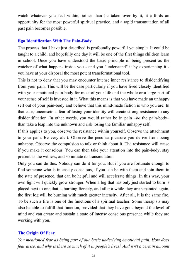 Eckhart tolle the power of now | PDF