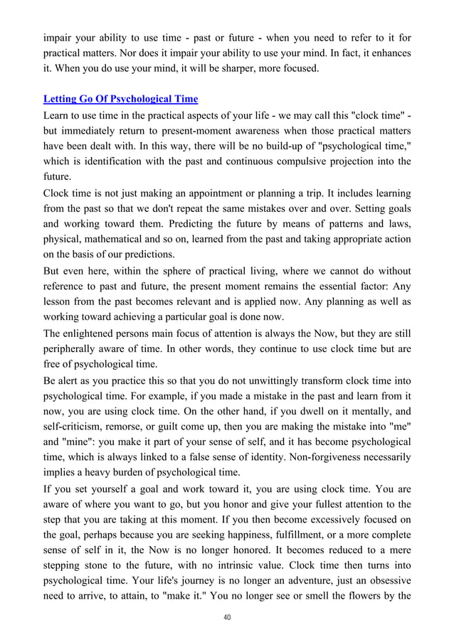Eckhart tolle the power of now | PDF