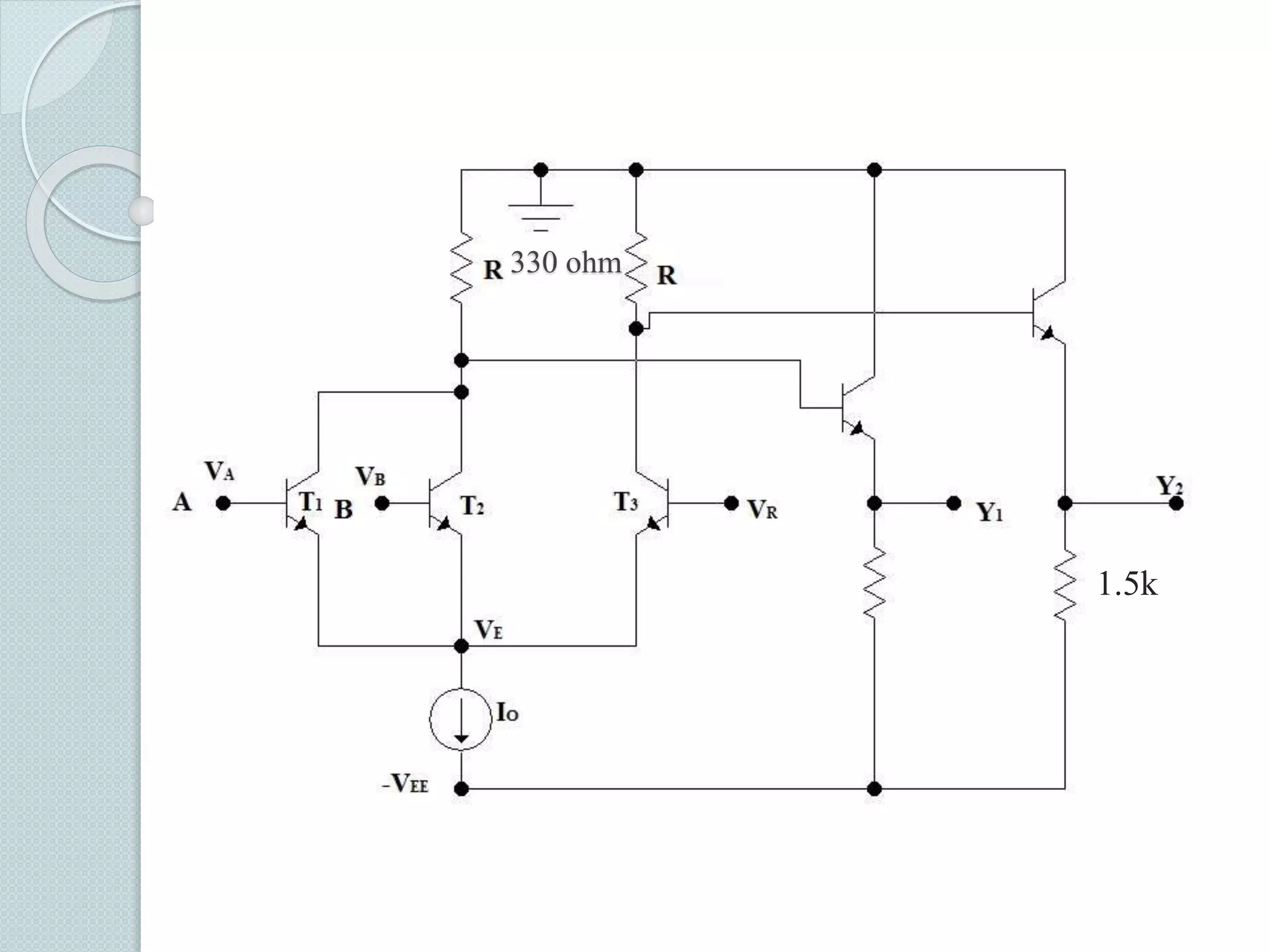 Emitter Coupled Logic (ECL) | PPTX