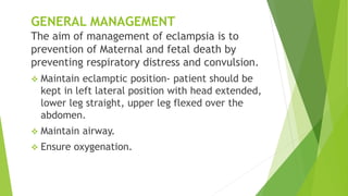 Eclampsia case presentaion | PPTX