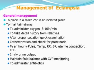 Eclampsia | PPTX