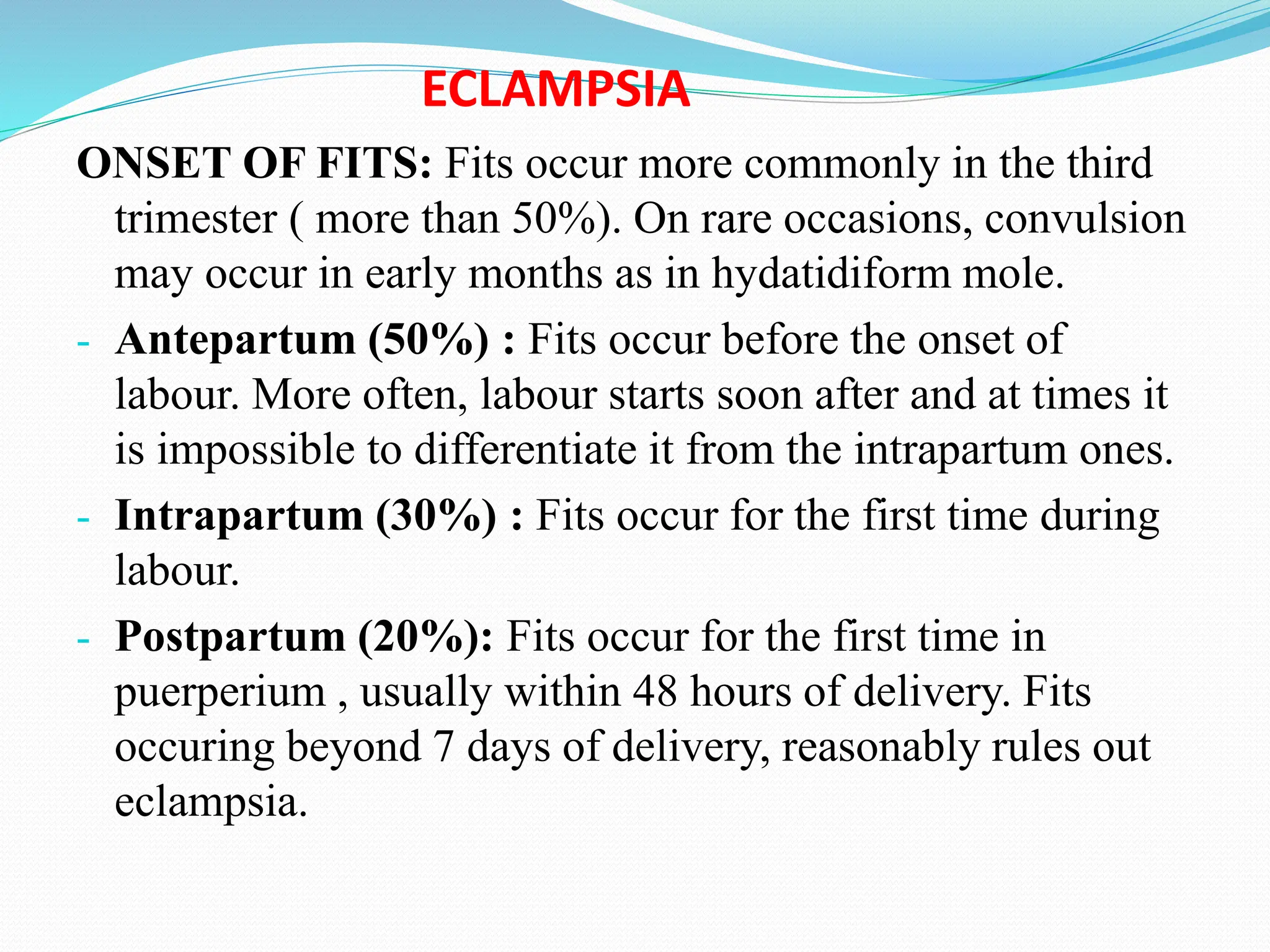 ECLAMPSIA.pptx for all' nursing students | PPTX