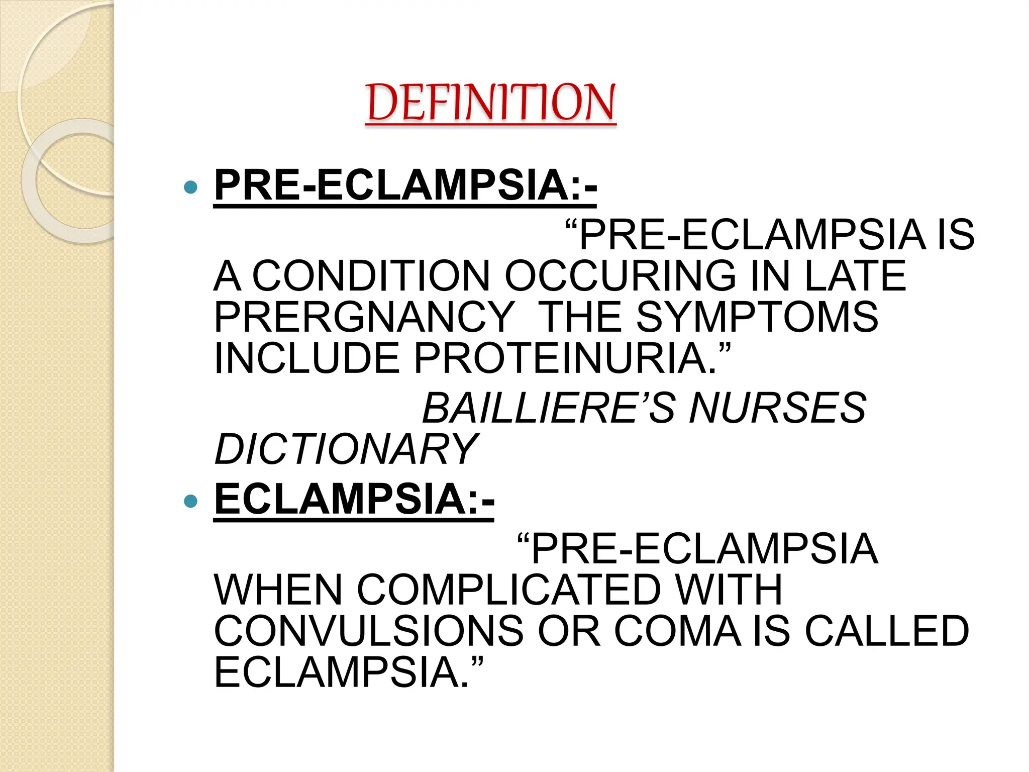 -ECLAMPSIA in pregnancy obstetric and gynaec | PPTX