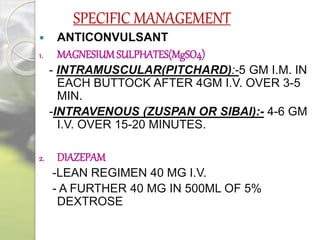 -ECLAMPSIA in pregnancy obstetric and gynaec | PPTX