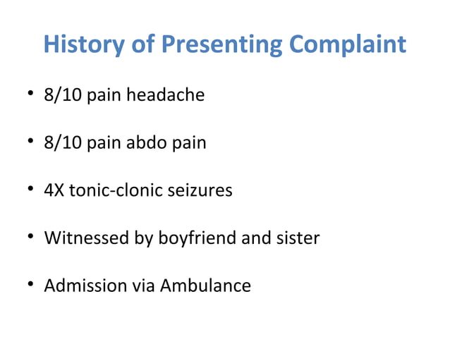 Eclampsia case study | PPT