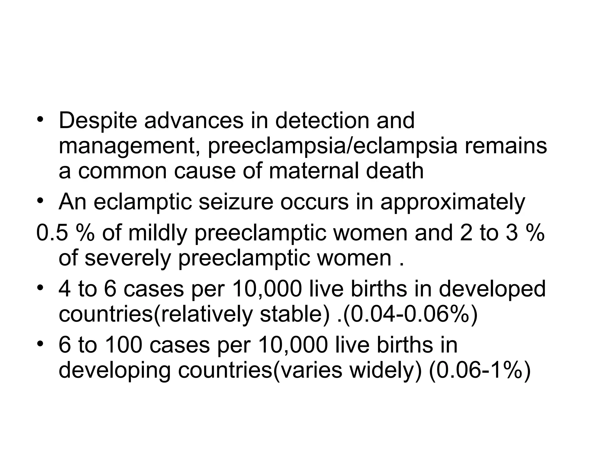 Eclampsia-EXAM NOTES- ON CAUSES OF DEATH ECLAMPSIA.ppt