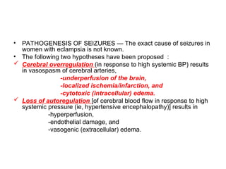 Eclampsia-EXAM NOTES- ON CAUSES OF DEATH ECLAMPSIA.ppt