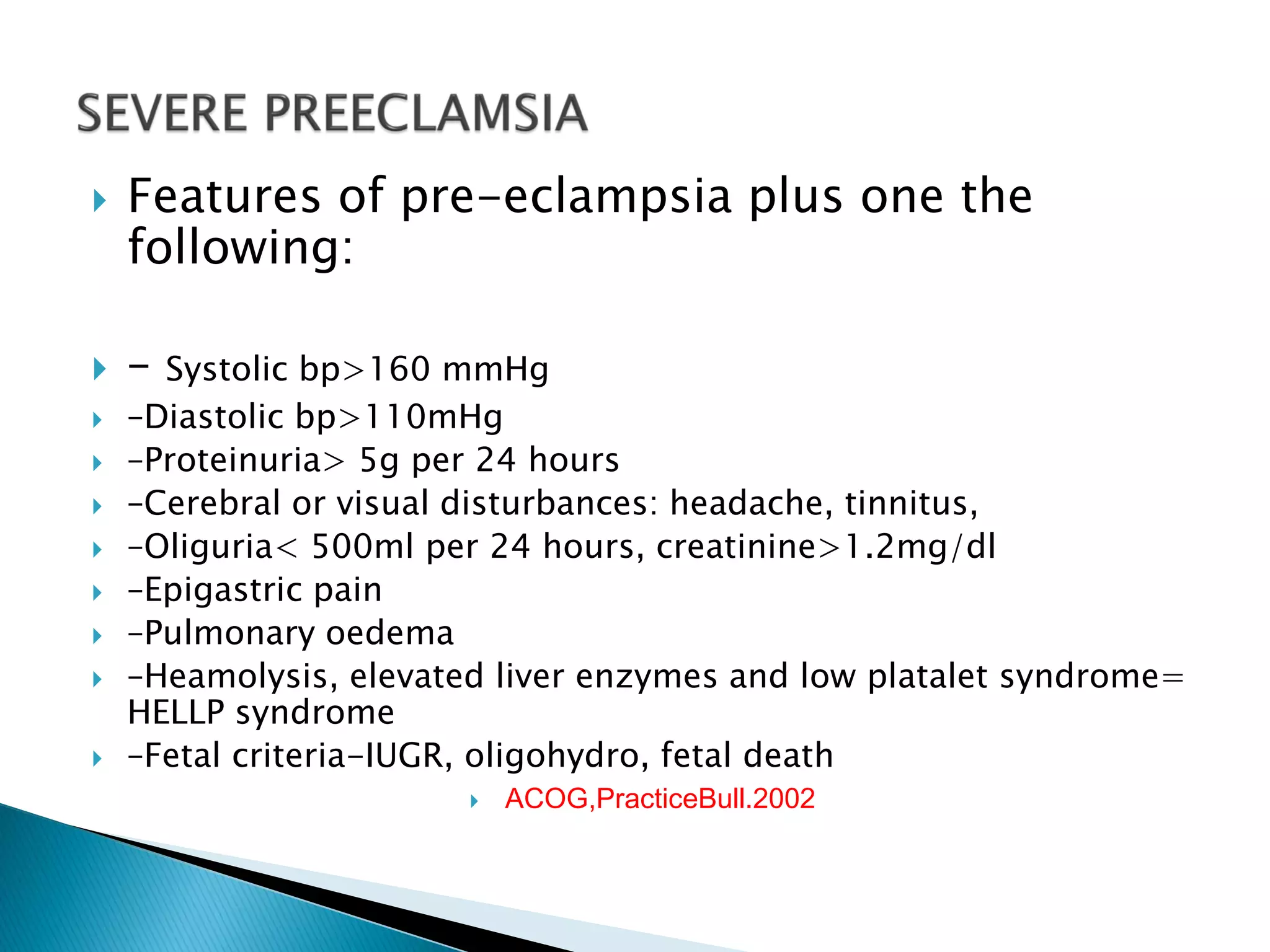 Eclampsia – neurological aspects | PDF