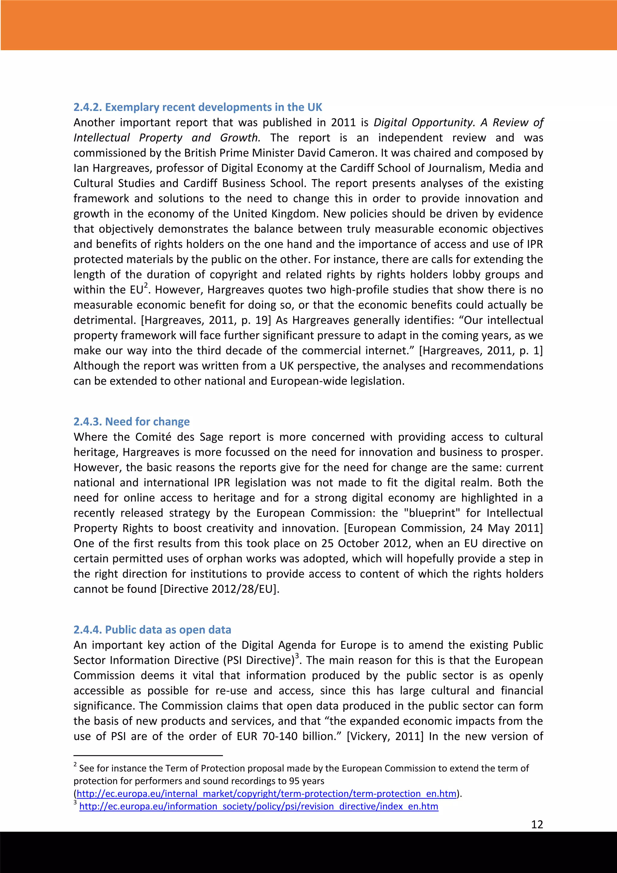 IPR and Business Models for Performing Arts Content, Best Practice ...