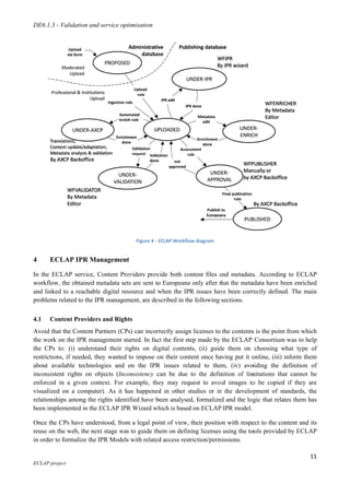 Eclap Validation and service optimisation, final report | PDF