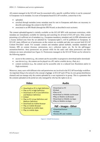 Eclap Validation and service optimisation, final report | PDF
