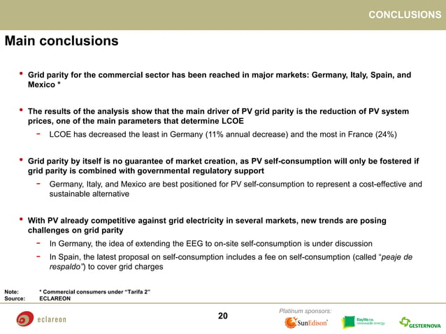 Photovoltaic Grid Parity Monitor | PPT