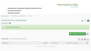 Δημιουργία και διαχείριση eclass | PDF