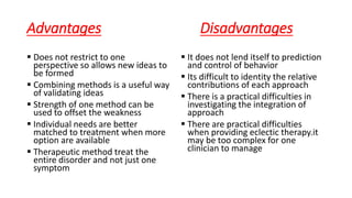 Eclectic approach | PPTX