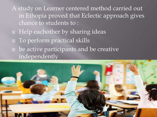 Eclectic approach | PPTX