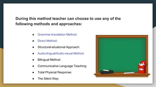 Eclecticism Approach | PPTX