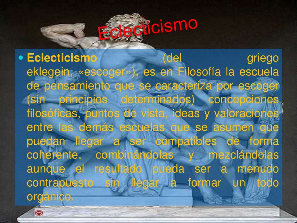 Eclecticismo
