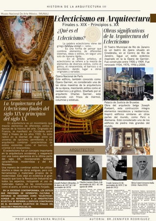 Eclecticismo en Arquitectura. Jennifer Rodriguez F.pdf