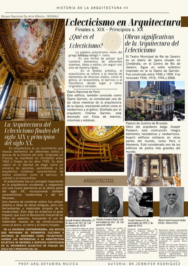 Eclecticismo en Arquitectura. Jennifer Rodriguez F.pdf