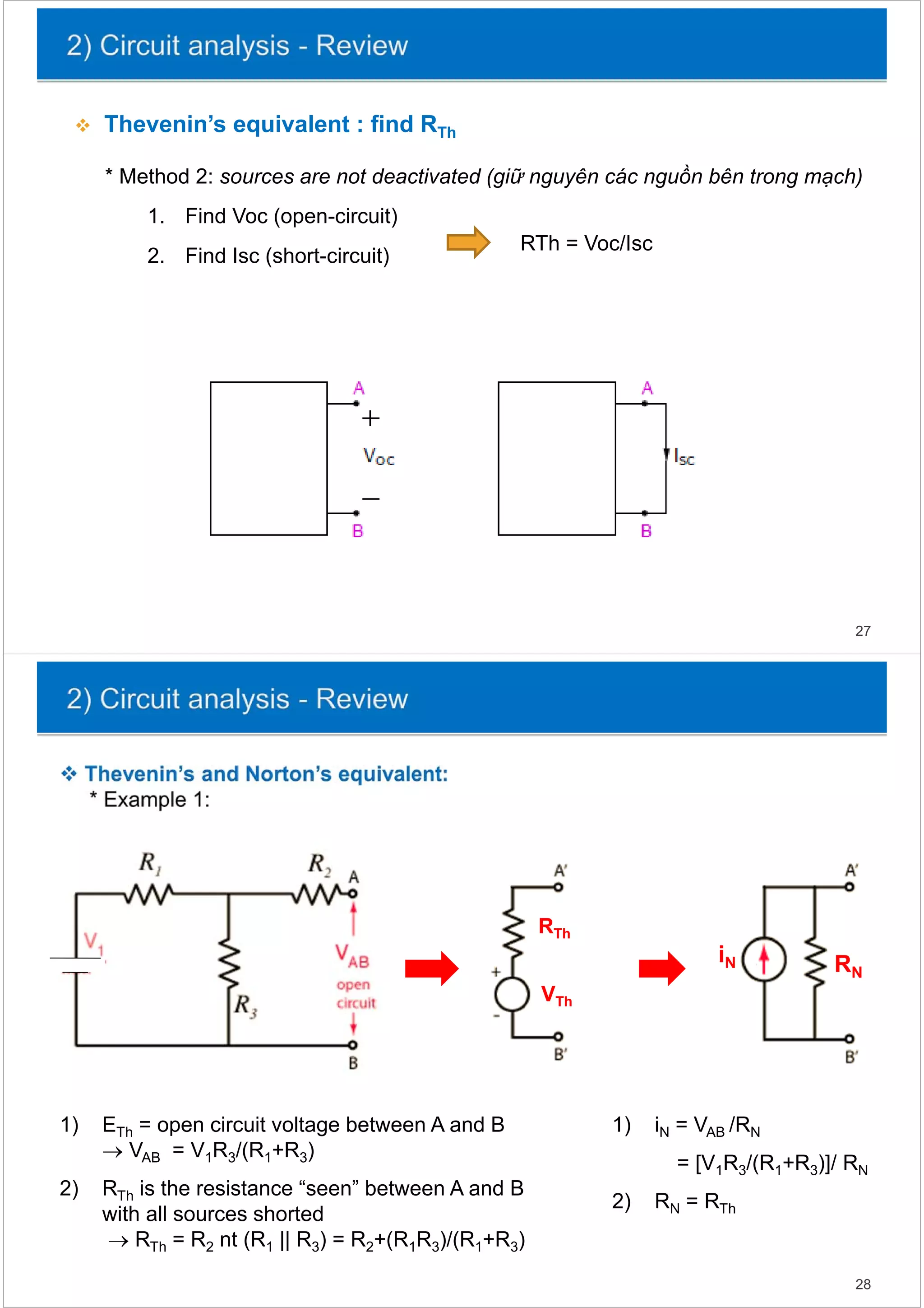 Intro Circuit Analysis | PDF