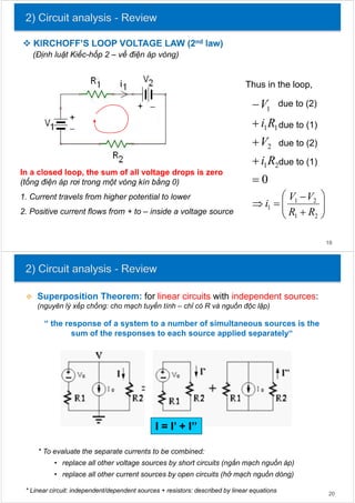 Intro Circuit Analysis | PDF