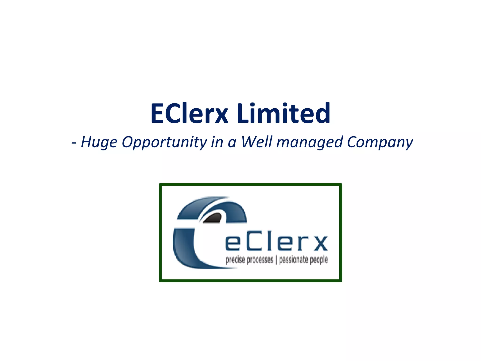 EClerx - High Quality Midcap IT | PDF
