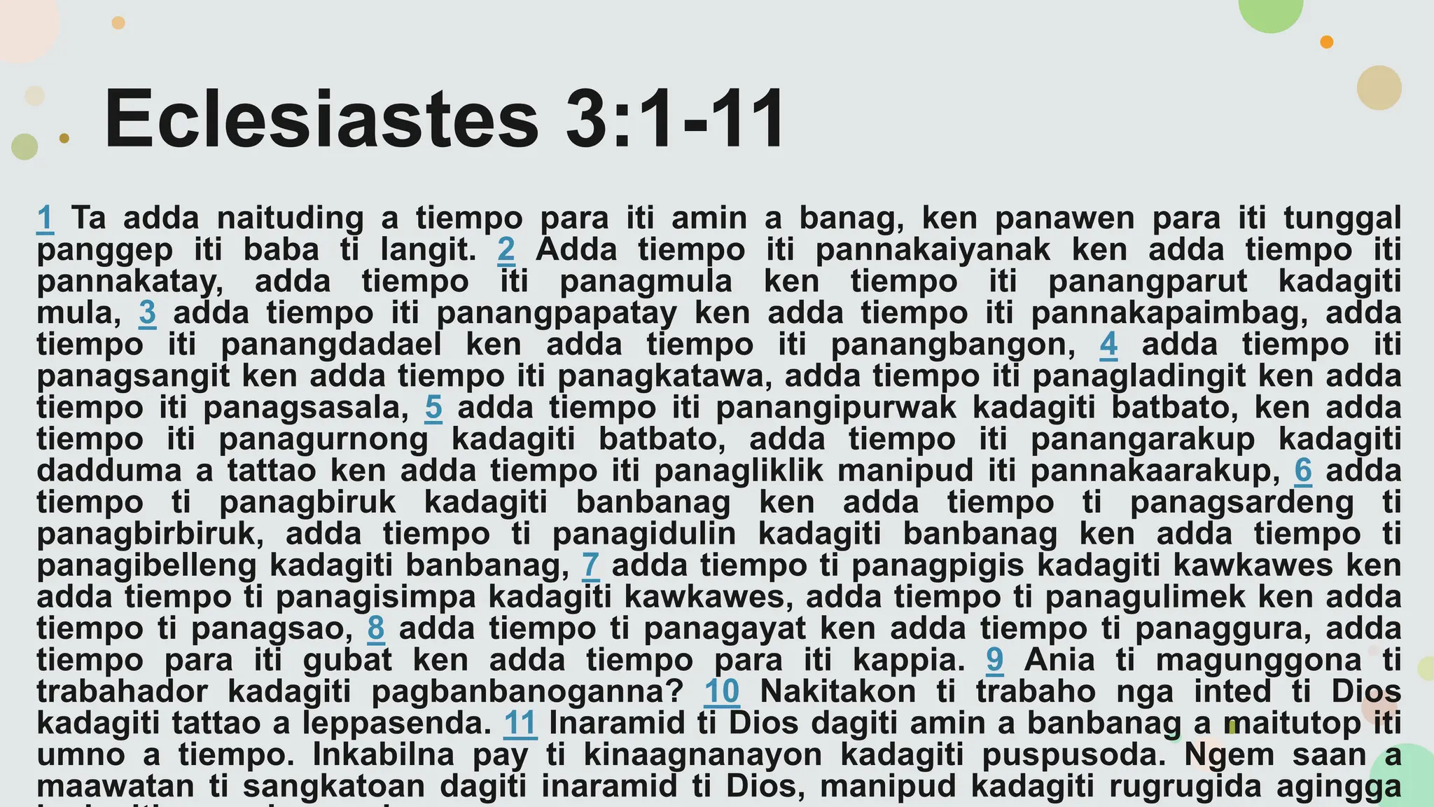 Eclesiastes 3 the beauty of gods timing.pptx