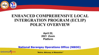 ECLIP-Policy Overview.pptx
