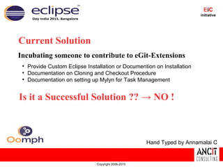 Eclipse Day India 2015 - Oomph | PPT