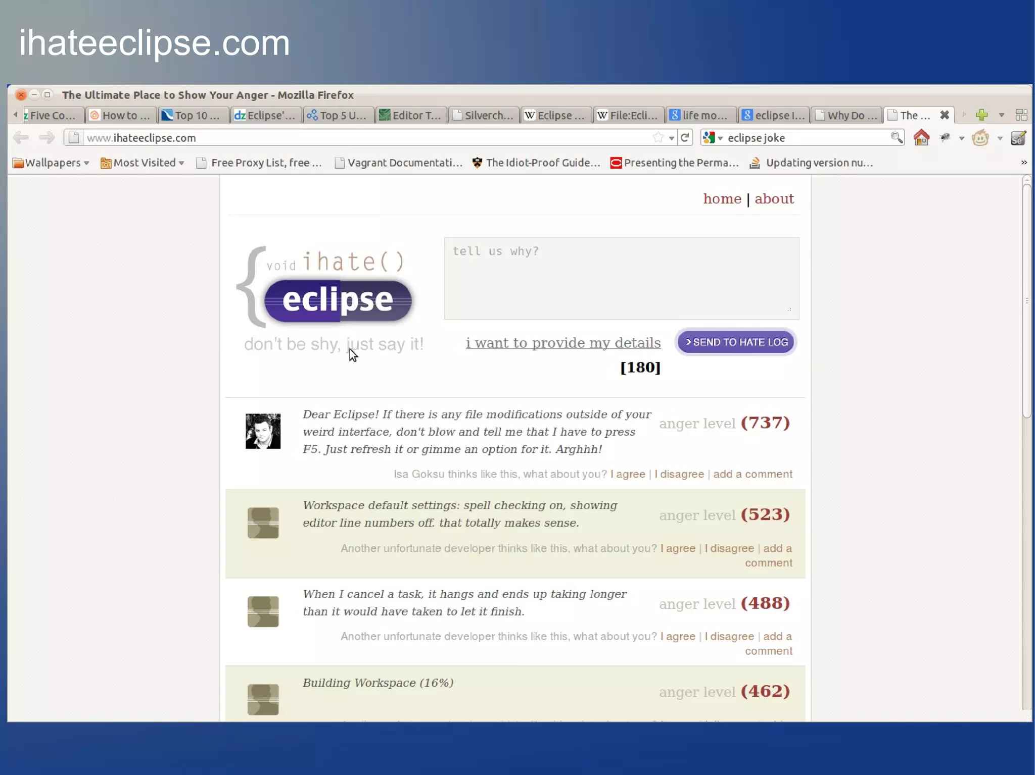 Eclipse | ODP | Programming Languages | Computing