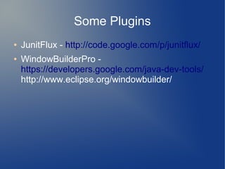 Eclipse | ODP | Programming Languages | Computing