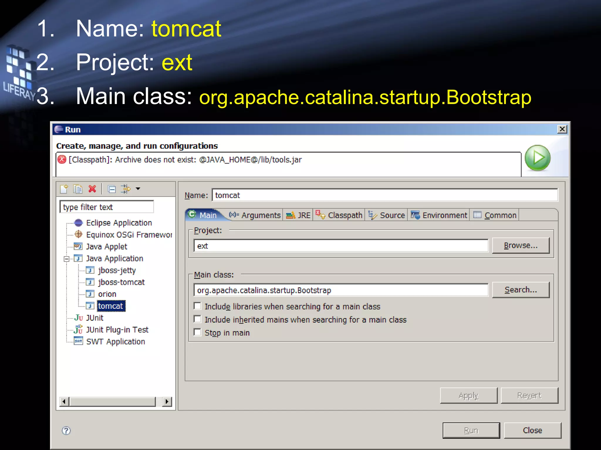 Set Up The Debugger With Eclipse Ppt