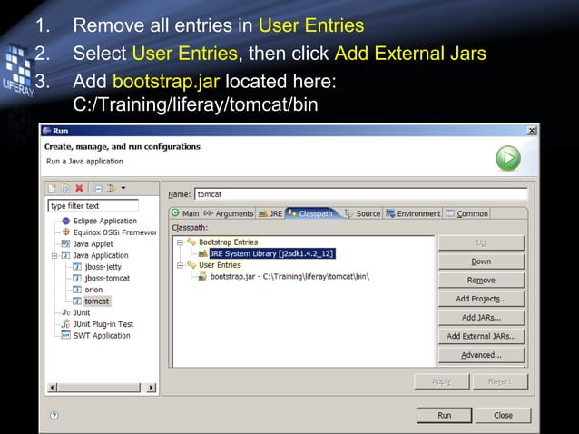 Set Up The Debugger With Eclipse Ppt