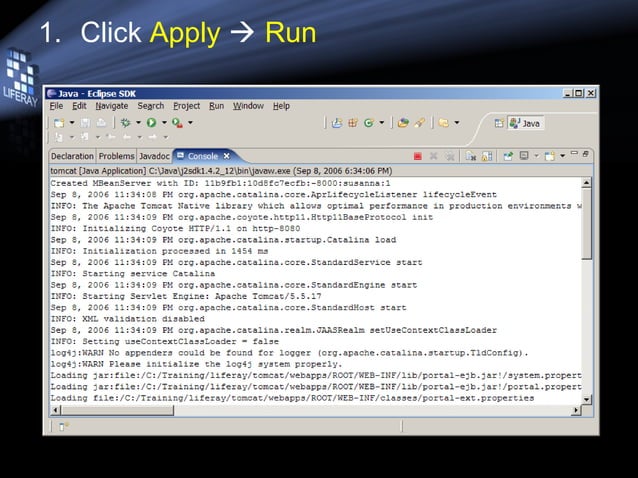 Set Up The Debugger With Eclipse Ppt