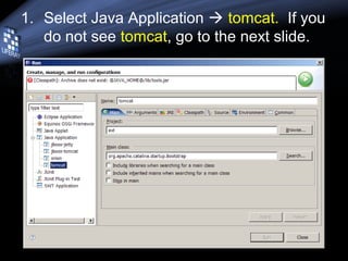 Set up the Debugger with Eclipse | PPT