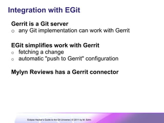 Eclipse Hackers Guide to the Git Universe - Eclipse democamp Vienna 2011-12-02 | PPT