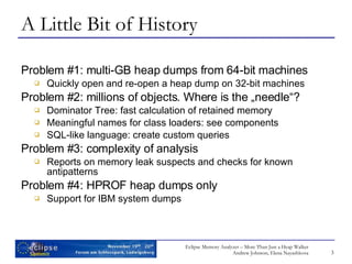 Eclipse Memory Analyzer | PPT