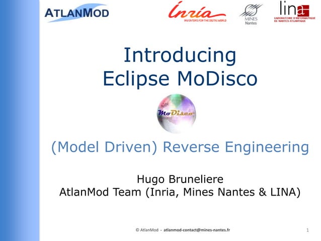 Introducing Eclipse MoDisco | PPTX