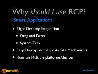 Eclipse RCP | PPT | Programming Languages | Computing