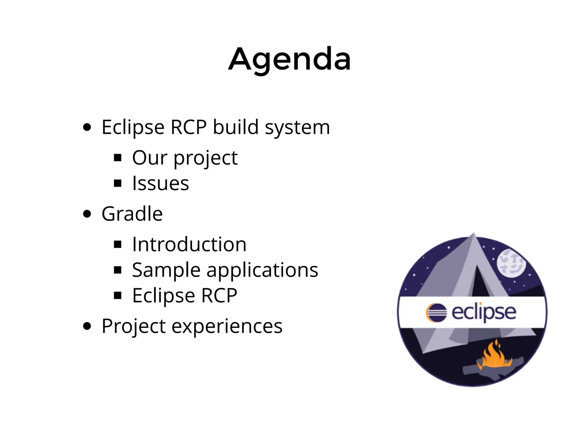 Eclipse RCP outside of Eclipse IDE - Gradle to the rescue! | PPT