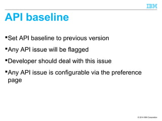 Eclipse and API tooling | PPT | Web Development | Internet