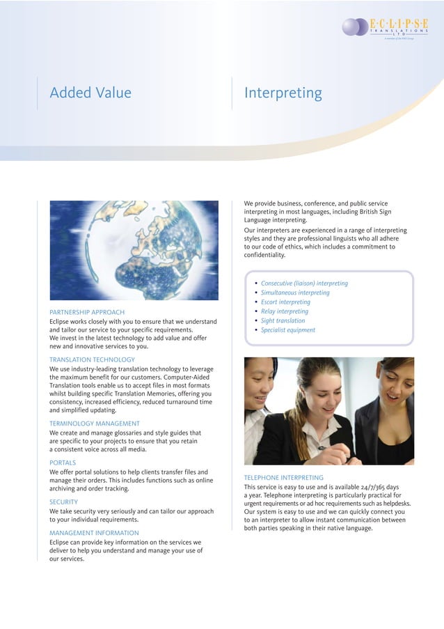 Eclipse Brochure 2010 | PDF