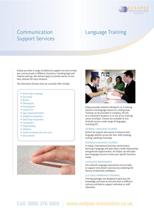 Eclipse Brochure 2010 | PDF