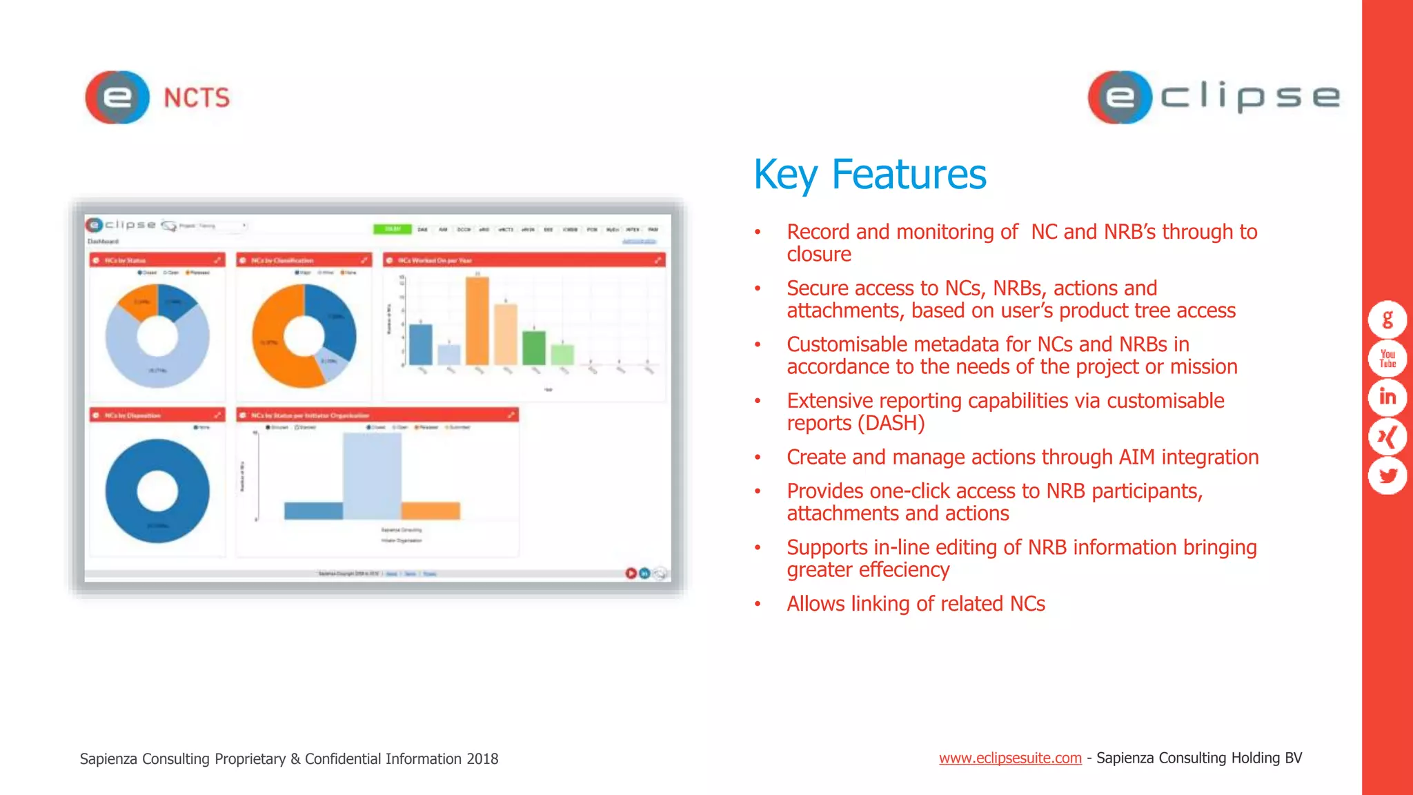 Eclipse Suite Software - Sapienza Consulting | PPSX | Computer Software and Applications | Computing