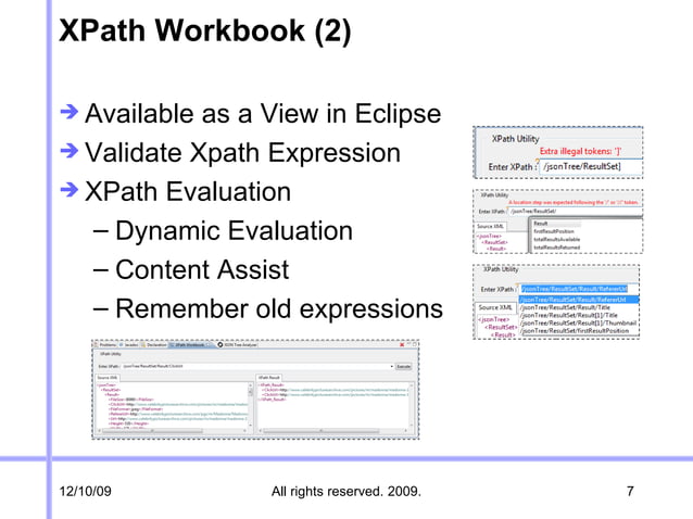 JSON Viewer XPATH Workbook | PPT | Web Design and HTML | Internet